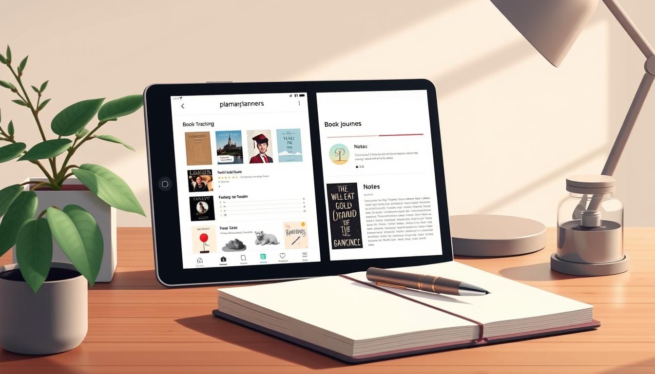 Best Book Tracking Template for goodnotes and notability app