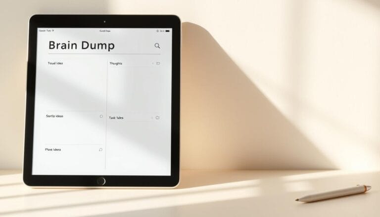 How to Use a Brain Dump Template to Organize Your Thoughts